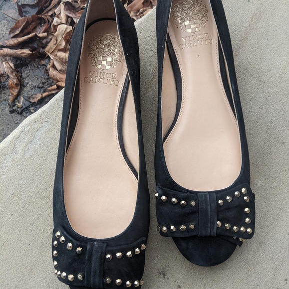 Vince Camuto | Shoes | Vince Camuto Brushed Leather Studded Shoes 75 ...